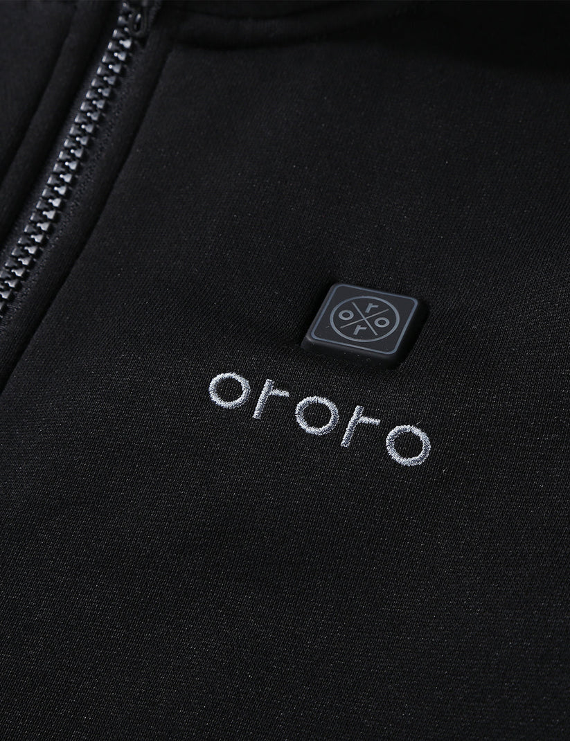 Men's Heated Fleece Jacket | Up to 10 Hrs of Heat | ORORO – ororo-business