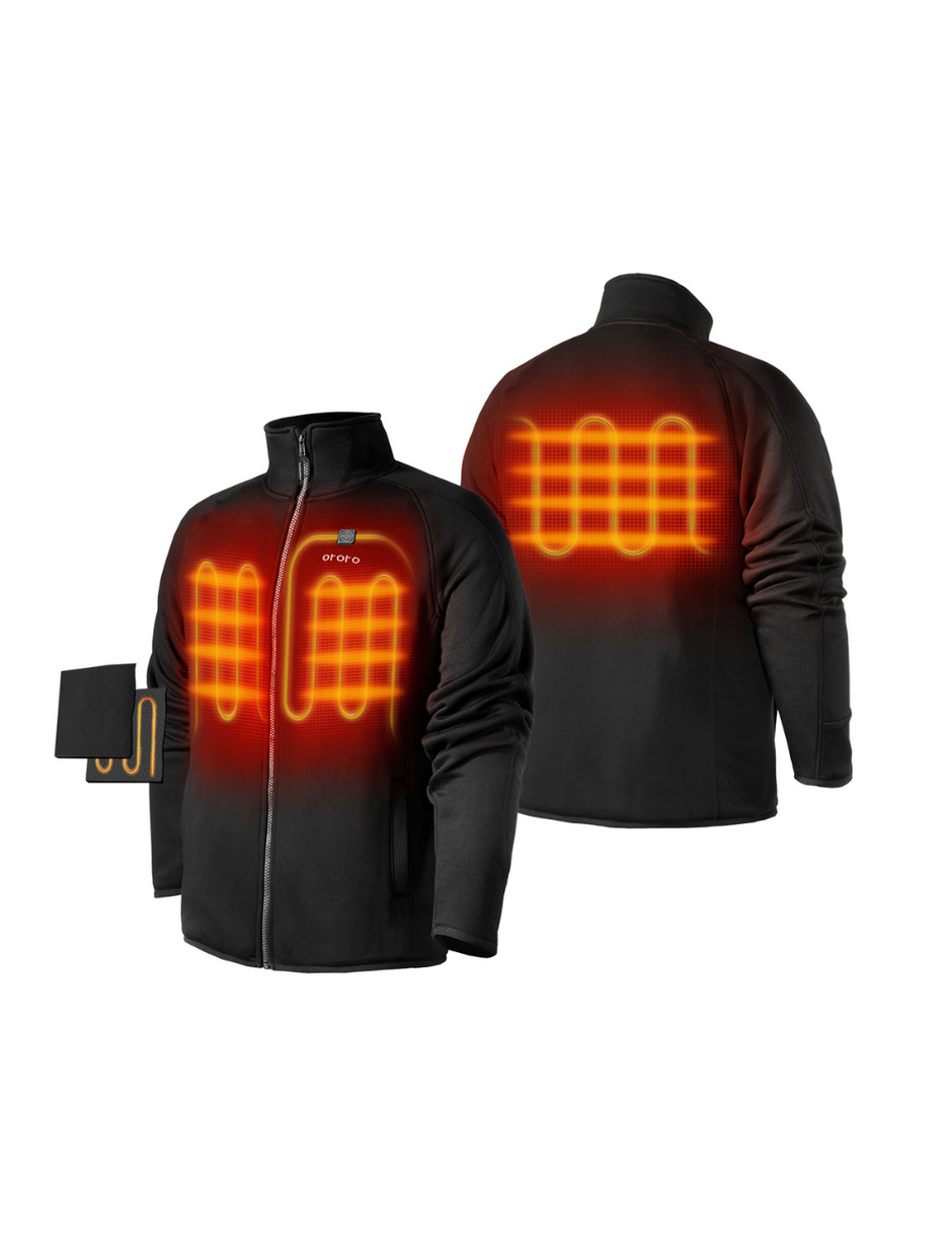 Heated Fleece Vests, Jackets & Hoodies | Soft & Breathable | ORORO ...